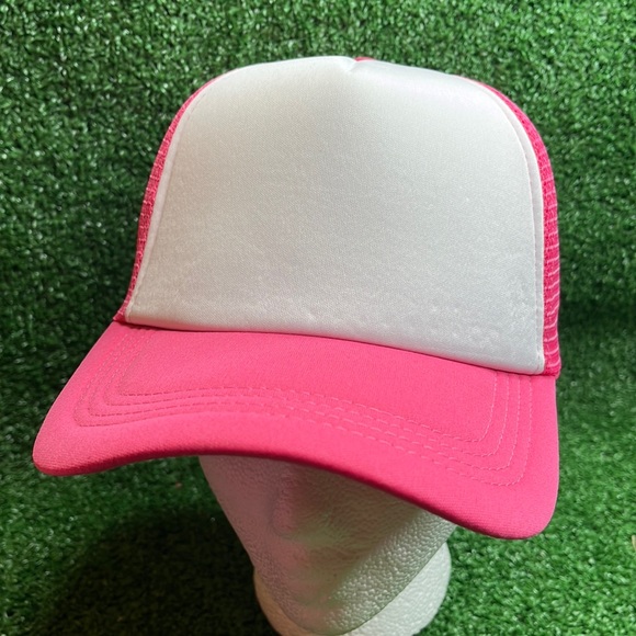 Accessories | Hot Neon Pink Trucker Snapback Hat New And Ready For Your ...